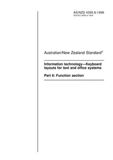 AS/NZS 4395.6:1996 PDF - Australian Standards Store