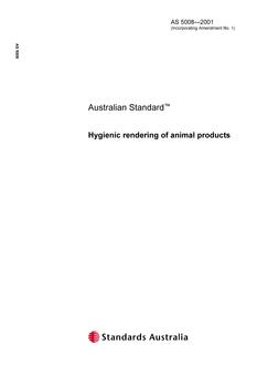 AS 5008-2001 PDF - Australian Standards Store