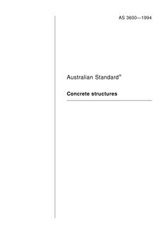 AS 3600-1994 PDF - Australian Standards Store