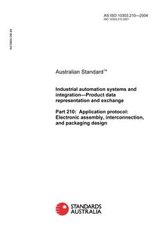AS ISO 10303.210-2004 PDF - Australian Standards Store