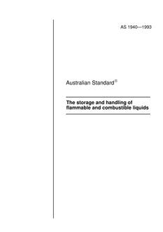 AS 1940-1993 PDF - Australian Standards Store