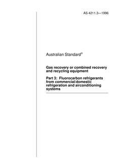 AS 4211.3-1996 PDF - Australian Standards Store