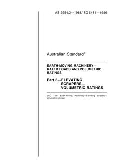 AS 2954.3-1988 PDF - Australian Standards Store
