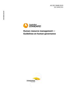 AS ISO 30408:2019 PDF - Australian Standards Store