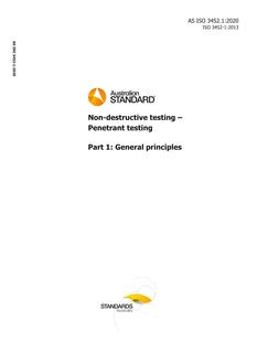 AS ISO 3452.1:2020 PDF - Australian Standards Store