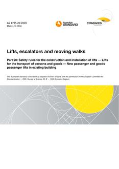 AS 1735.20:2020 PDF - Australian Standards Store