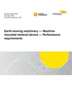 AS ISO 10532:2021 PDF - Australian Standards Store